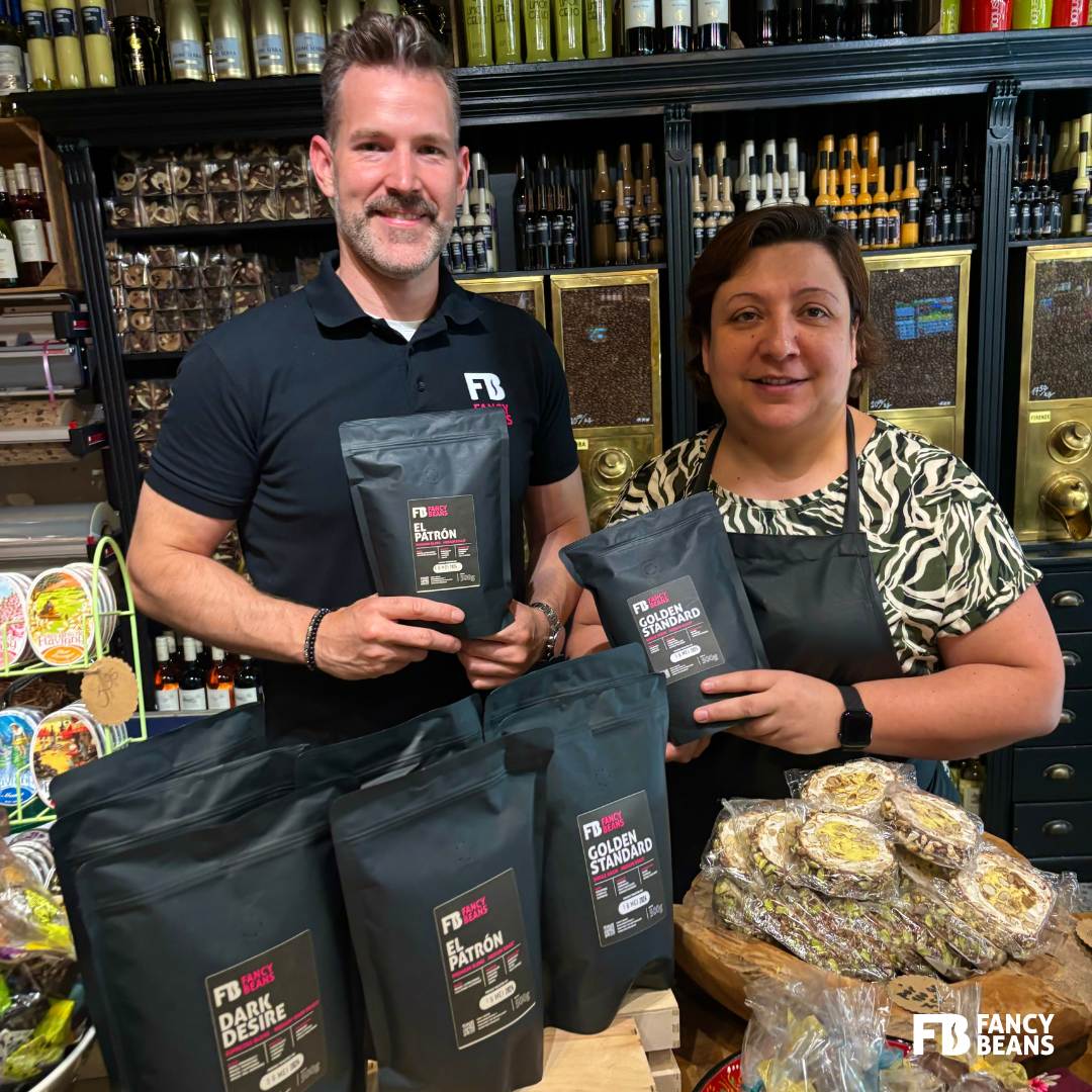 Fancy Beans koffie nu verkrijgbaar bij Mezze Delicatessen in Enschede